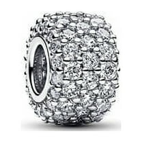 Pandora Sparkling Pave Triple-row Charm - Walmart.com
