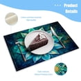 BaHomeck placemats Set of 4 rectangle Linen Cotton Placemats for Dining ...