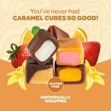 Funtasty Caramel Cubes Candy, Assorted Flavors, Individually Wrapped ...