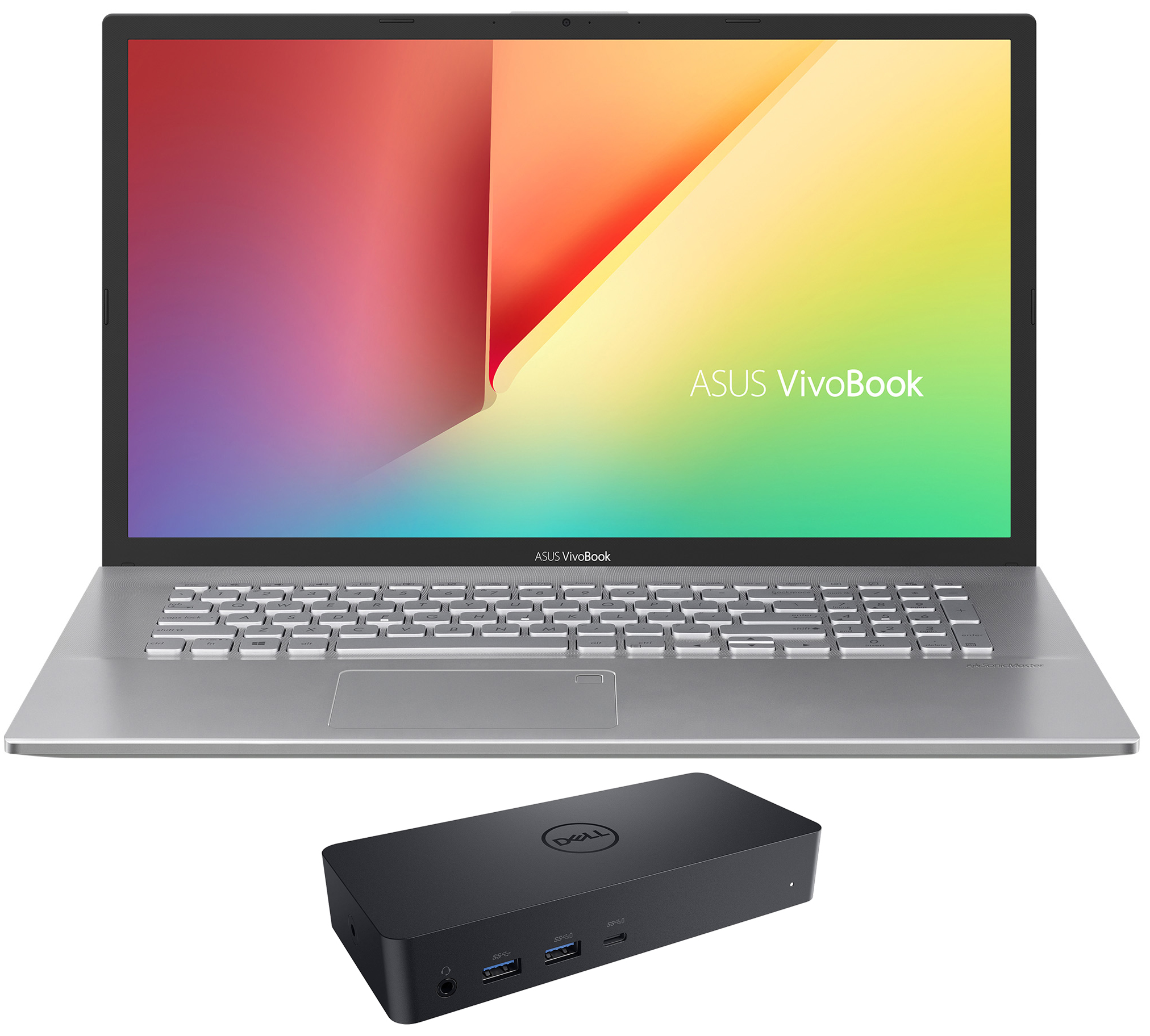 ASUS VivoBook Home & Entertainment Laptop (Intel i5-1035G1 4-Core, 17.3 ...