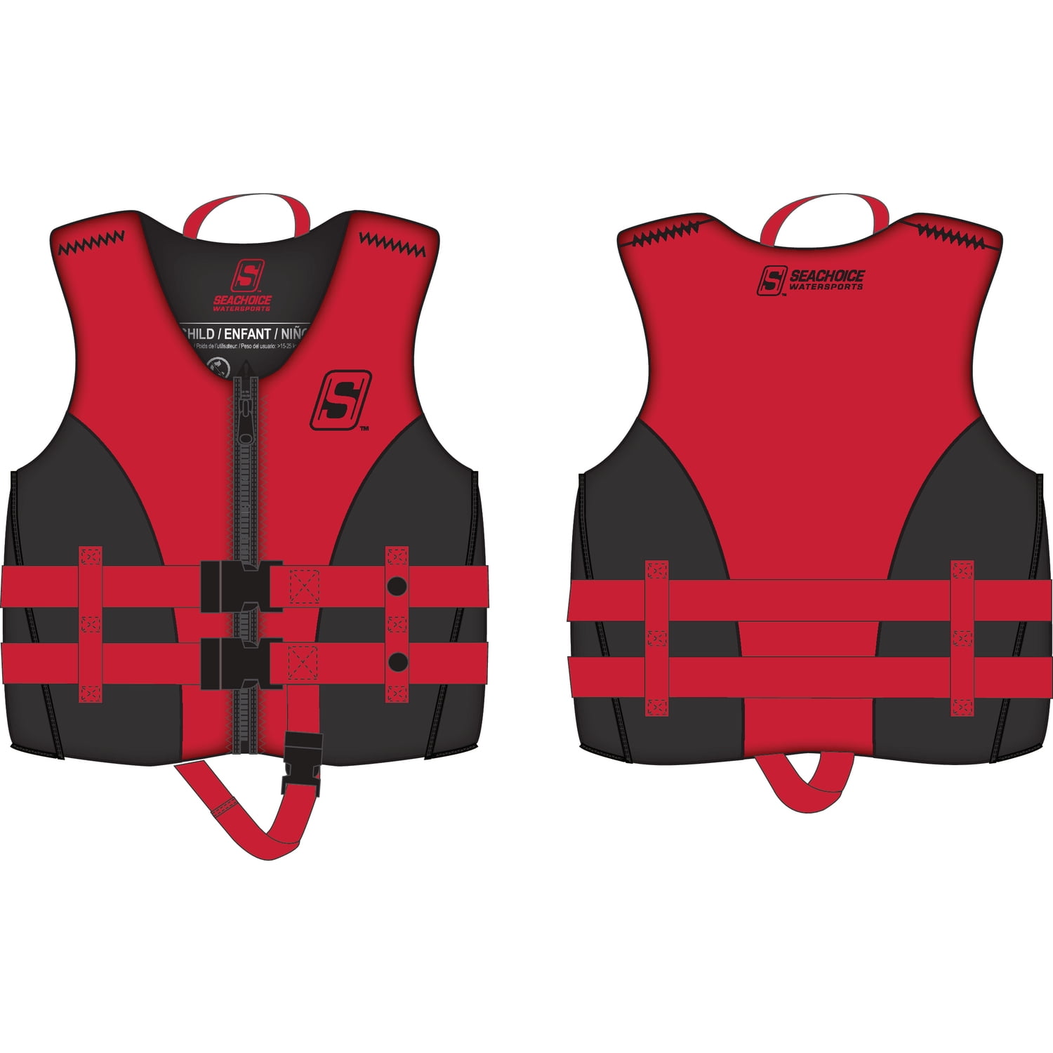 Seachoice Neoprene Multi-Sport Life Jacket and Vest, Child - Walmart.com