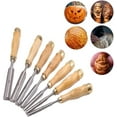 Lathe Chisel Set, Wood Turning Bowl Gouge Set With High Speed Steel ...