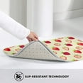 red Strawberry a Front Door Mat, Indoor Mats for Bedroom Bathroom ...