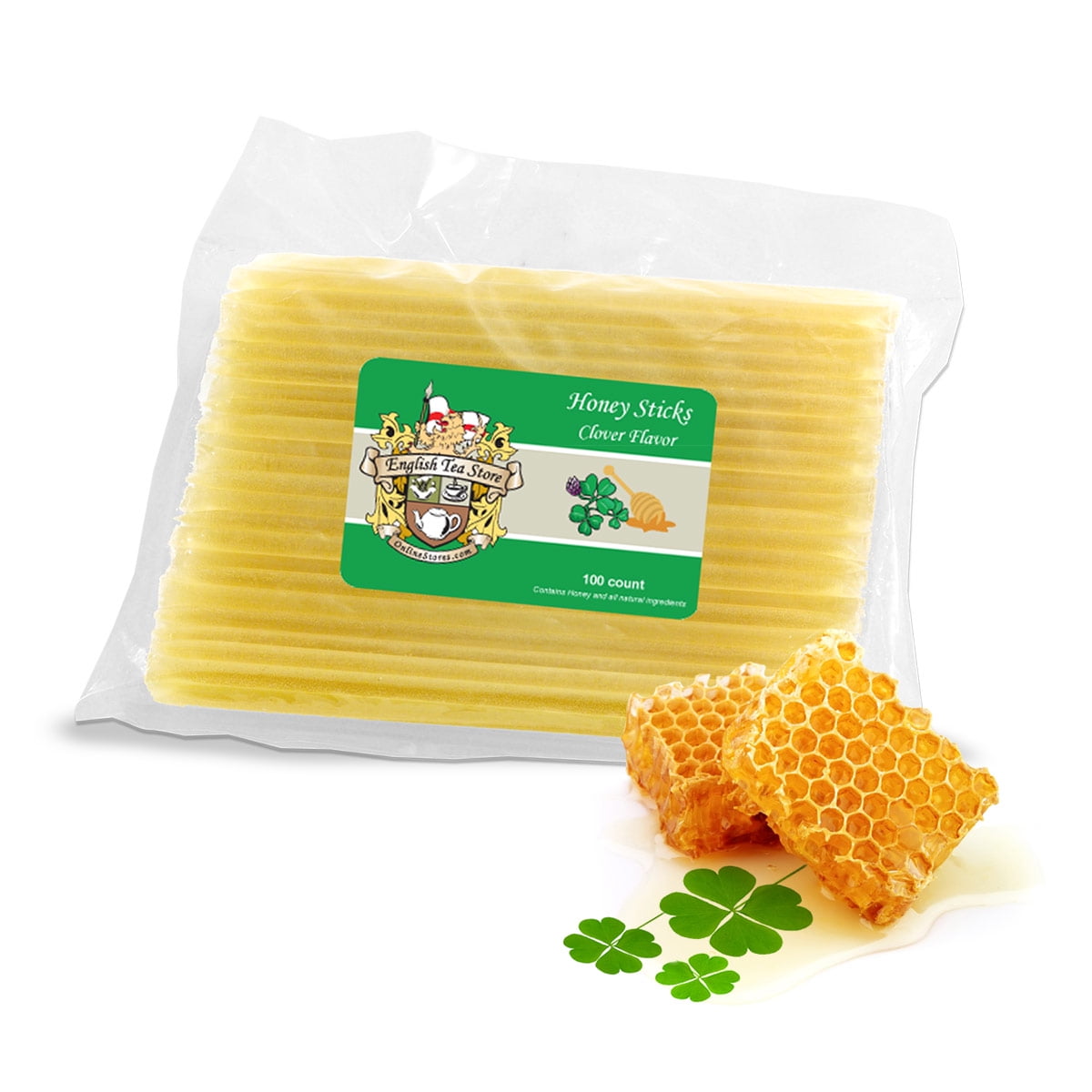 ETS Honey Sticks - Clover 100 count - Walmart.com