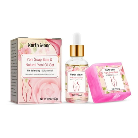 North Moon Women's Intimate Cleansing Essence Gentle Cleansing Soap ...