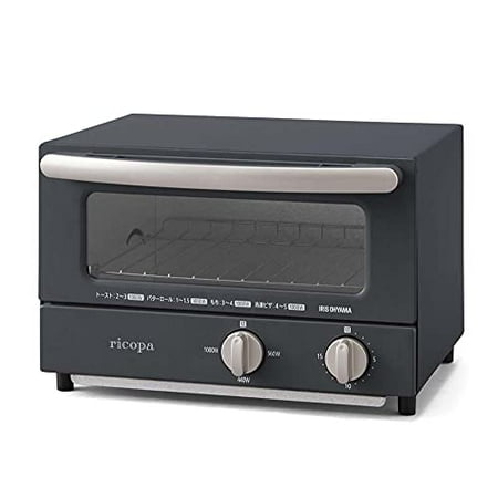 Iris Ohyama EOT-R021-H Toaster, Oven Toaster, 2 Pieces, 3 Heat Power ...