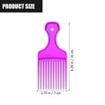 FOMIYES 3Pcs Portable Purple Hair Comb Wide Teeth Anti Static Durable ...