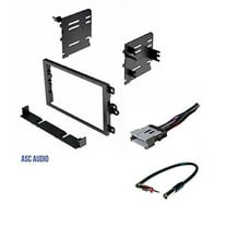 Metra Double DIN Dash Kit, Harness Adapter, Stereo Installation for ...