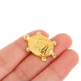 MATROOY Japanese Money Turtle Asakusa Temple Small Golden Tortoise ...