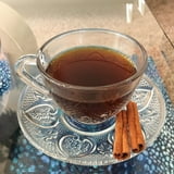 Tea Cup Set 12 Piece Cup & Saucer Set Glass Tea Party Microwave Safe ...