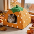 Small Pet House Bed Removable Washable Warm Hideout for Indoor Cage ...
