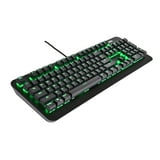 onn. Gaming Mechanical Keyboard with Blue Switches, Adjustable 16.8M ...