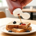 1 Pc Plastic Squeeze Bottles with Lid Condiment Squeeze Bottles for ...