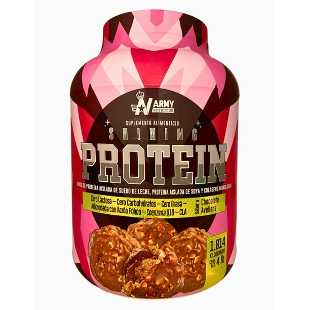 Proteína Shinning Army Nutrition 60 serv Vainilla | Walmart en línea