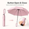 Creative Ring Buckle Windproof Reinforced Umbrella,Portable Compact ...