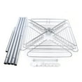 Corner Tension Pole Shower Caddy 4 Layer Bathroom Shower Shelf Storage ...
