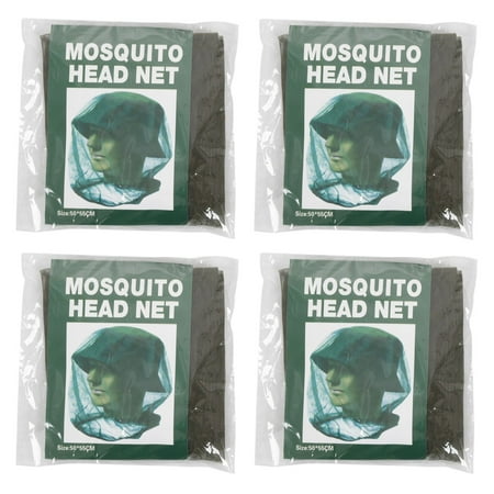 4 Pack Mosquito Head Net,Beekeeping Beekeeper Face Protector ...