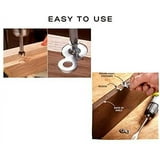 40 Pack Figure 8 Shaped Steel Desk Top Fastener Clip, Heavy Duty Figure ...