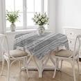 Boho Abstract Ethnic Gray Geometric Pattern Table Cloth 60x60in ...