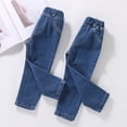 Boys Pants Size 3-4Y Kids Fall Straight Leg Denim Jeans Casual ...