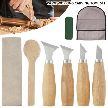 Atopoler Wood Carving Chisels Tool Set Ergonomic Portable Sharp Wood ...