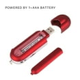 USB Stick Mp3 Player, 4GB Music Player Supports Replaceable AAA Battery ...