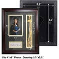 GraduationMall Grad Photo Frame, 4x6 Shadow Box with Tassel Holder ...