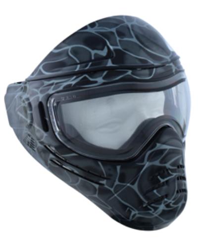 Save Phace Diss Series Intimidator Mask with Smoke Graphic, Black ...