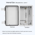 Junction Box, ABS Plastic IP65 Waterproof Dustproof Universal ...