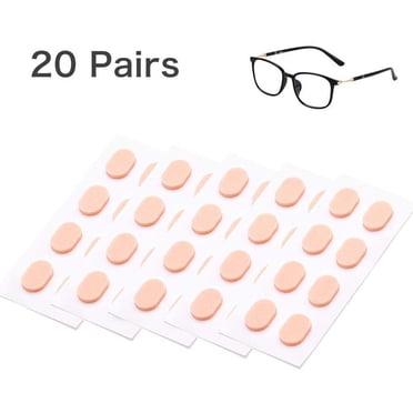 Nose Pads Soft Foam Adhesive Anti-Slip Silicone Eyeglass Nose Pads ...