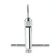 Adjustable Long T-Handle Ratchet Tap Wrench with Screw Thread Plug Taps Hand Tapping Tool (#1 ...