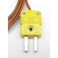 K-Type Thermocouple Wire PK-1 Temperature Sensor with High Temperature Plastic Insulation (Set ...