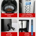 Mueller Ultra Brewer, Programmable 12-Cup Coffee Machine, Multiple Brew ...
