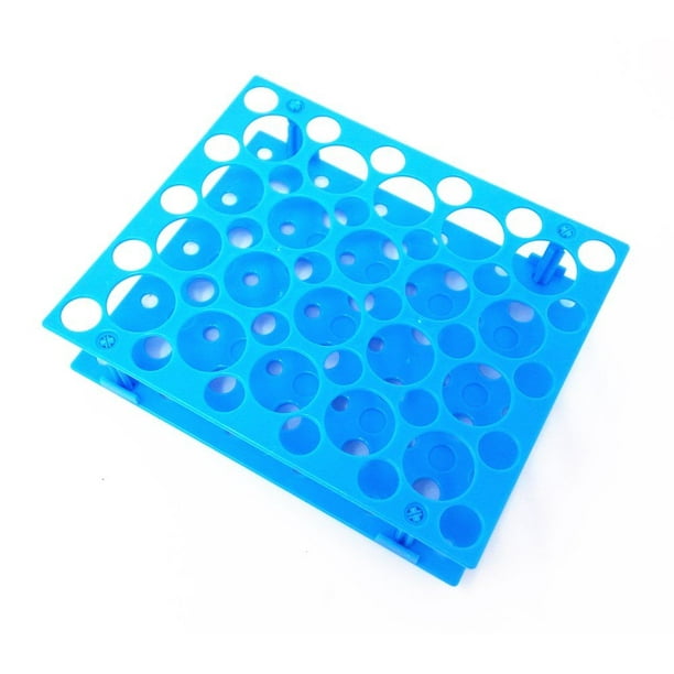 50-Well Detachable Centrifuge Plastic Tube Rack Holder for 10ml, 15ml ...