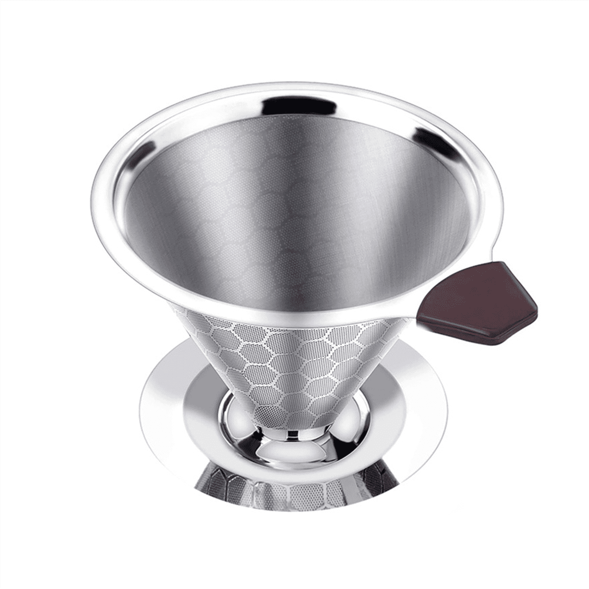 Click here for Unbranded Pour Over Coffee Filter Dripper Reusable... prices