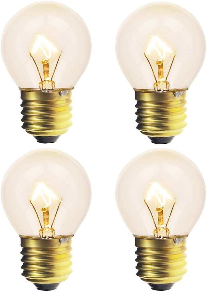 Jslinter 40 watt Appliance Oven Light Bulb - High Temp - 300 °C Clear ...