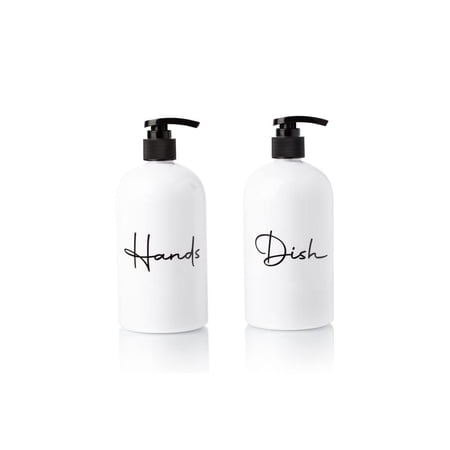 Alora Hand Soap Dispenser and Liquid Dish Soap Dispenser for Kitchen ...
