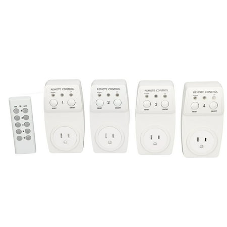 Smart Wireless Socket, Remote Control Outlet Set Multifunctional For ...