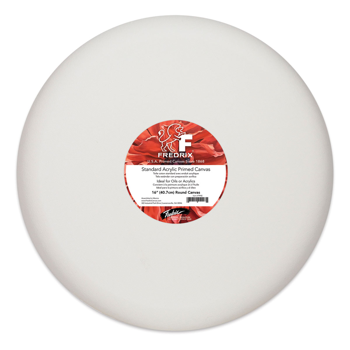 Fredrix Convexo Canvas - 16", Round - Walmart.com