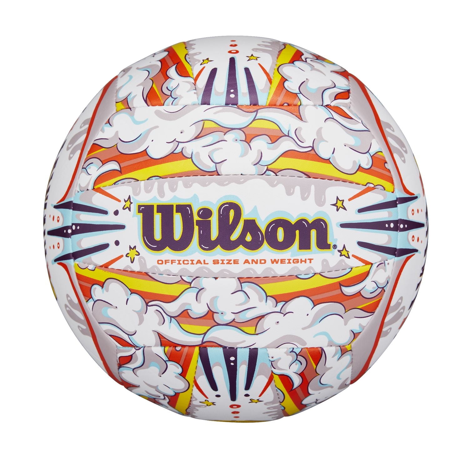 Click here for Wilson Grafitti Peace Volleyball Official prices