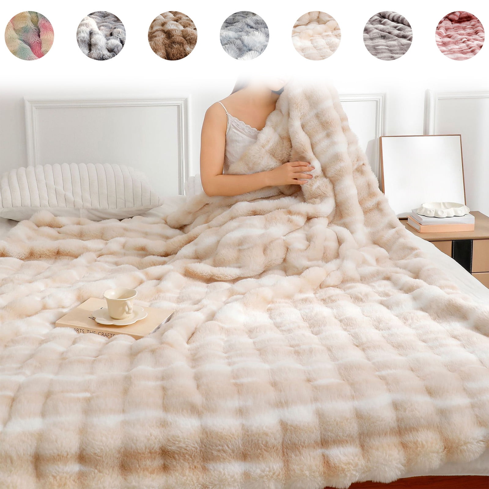 Click here for Sentmoon Throw Blanket For Bed Winter Blanket Soft... prices