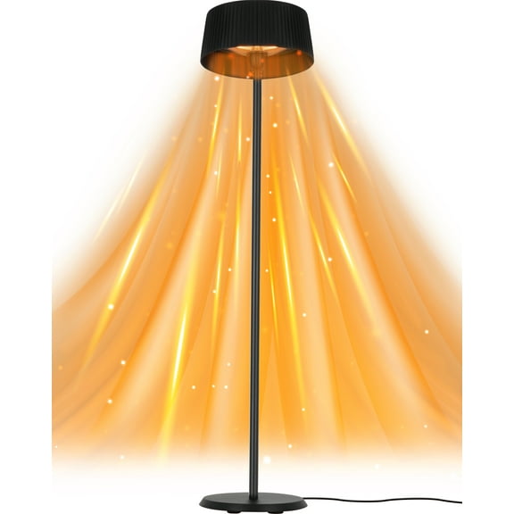 Electric Patio Outdoor Heater, 1500W Infrared Tabletop Heaters for ...