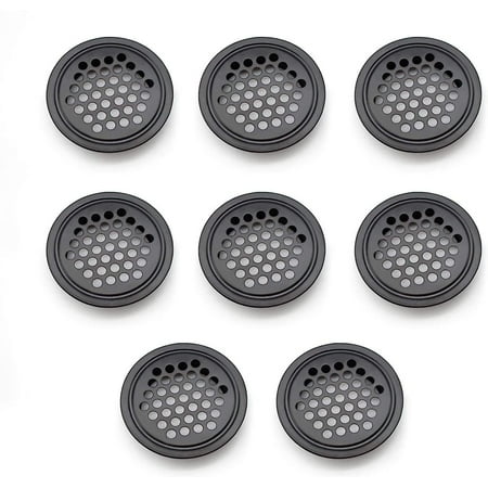cueiha 8 Pieces Stainless Steel Round Ventilation Mesh Hole 19mm ...