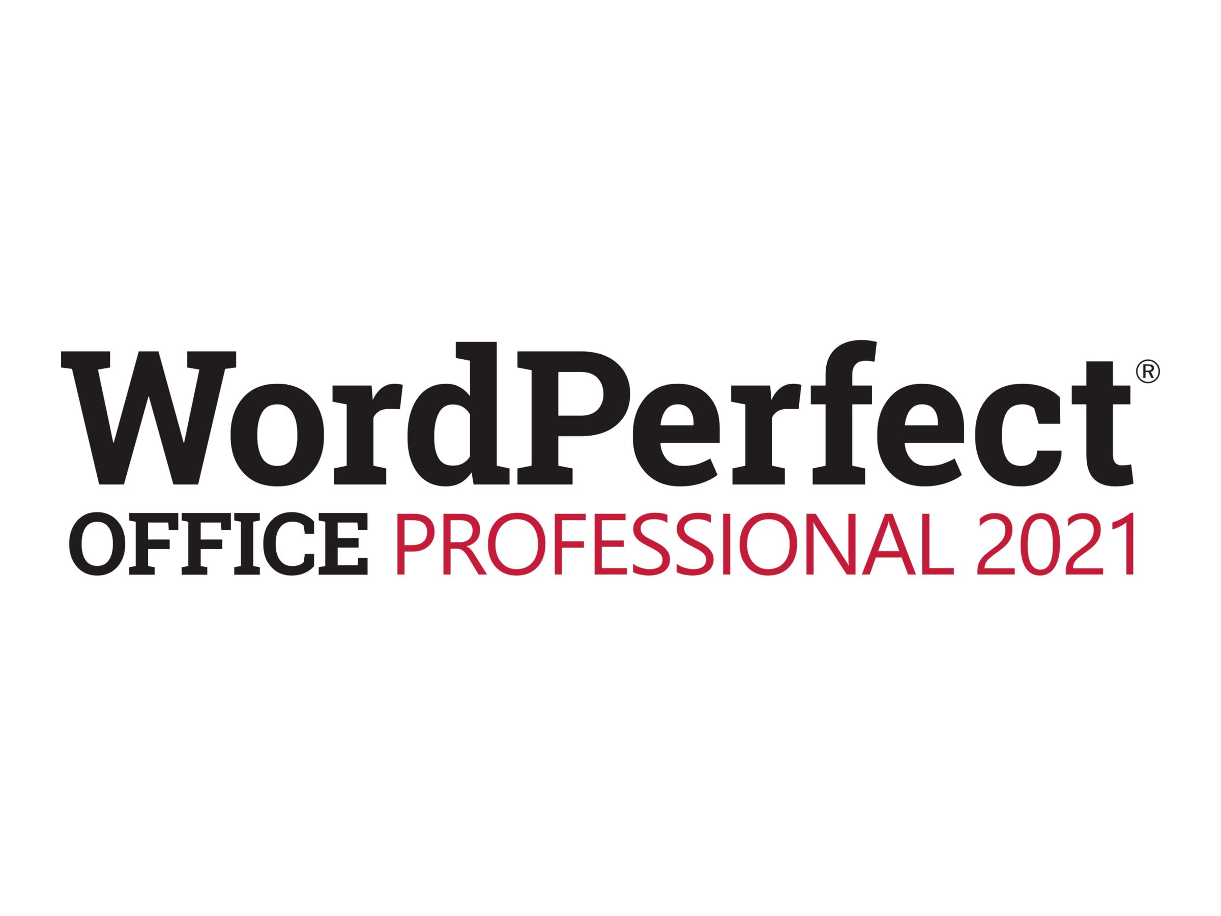 WordPerfect Office 2021 Professional - License - 1 user - ESD - Win ...
