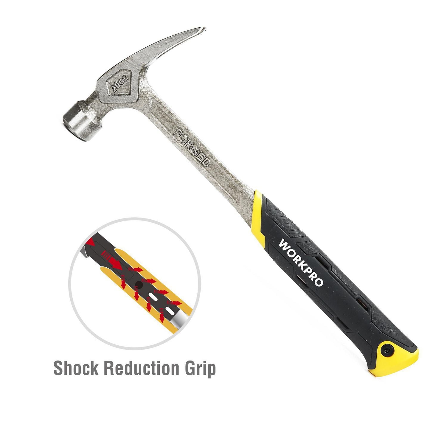 Click here for Workpro 20 Oz One-Piece Forged Claw Hammer With An... prices