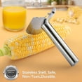 Corn Peeler Stainless steel Corn Cob Stripper Remover Corn Tool Corn ...