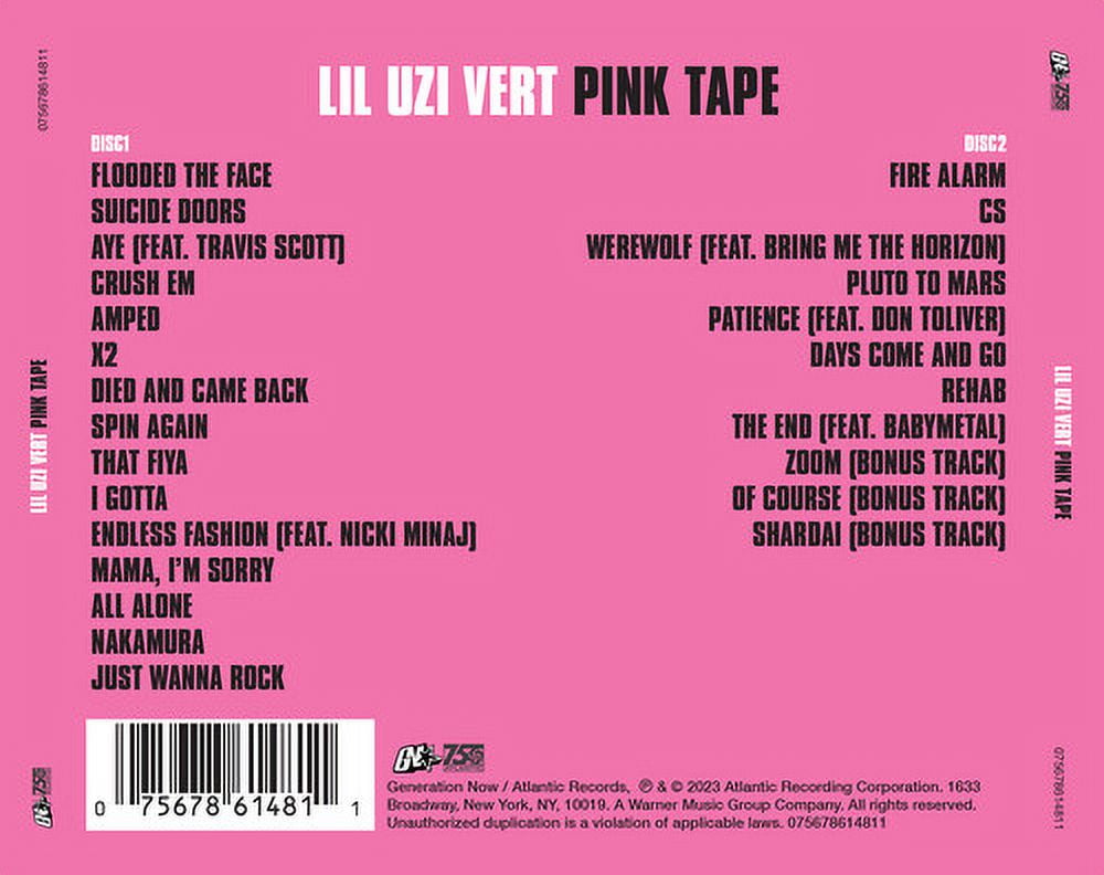Fx Pink Tape Album Cover