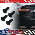 OttoSpeed Anti-Theft License Plate Frame Set w/ Rustproof Steel Screws ...
