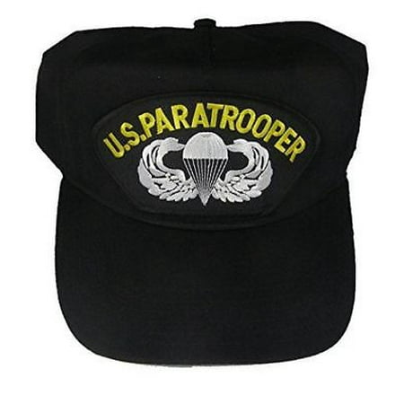 US PARATROOPER W/ JUMP WINGS HAT CAP VETERAN AIRBORNE US ARMY USAF AIR ...