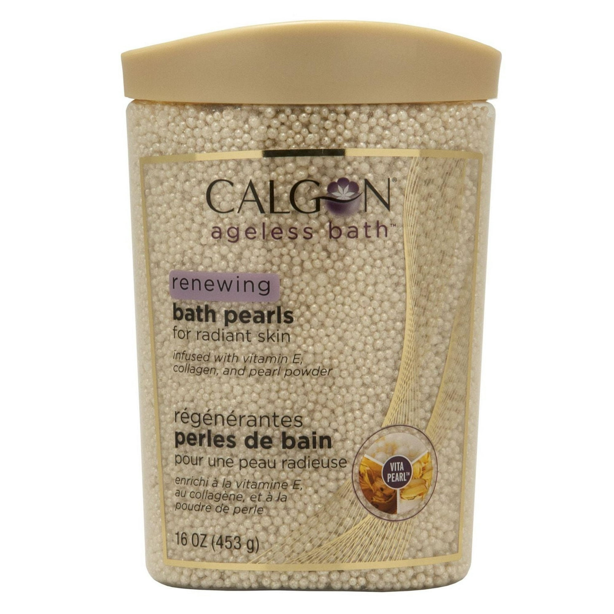 Click here for Calgon Ageless Bath Renewing Bath Pearls 16 Oz prices